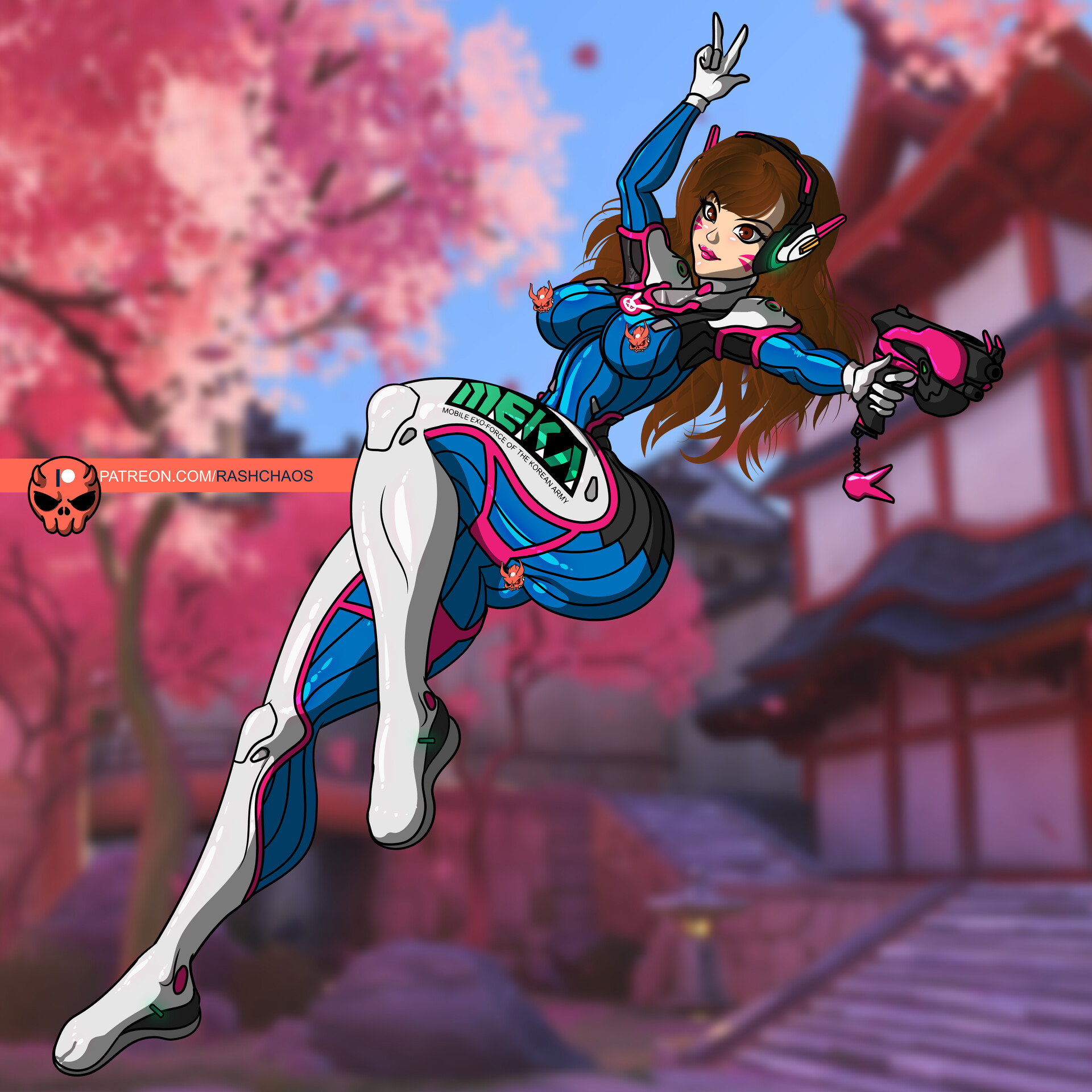 ArtStation - D'va Overwatch