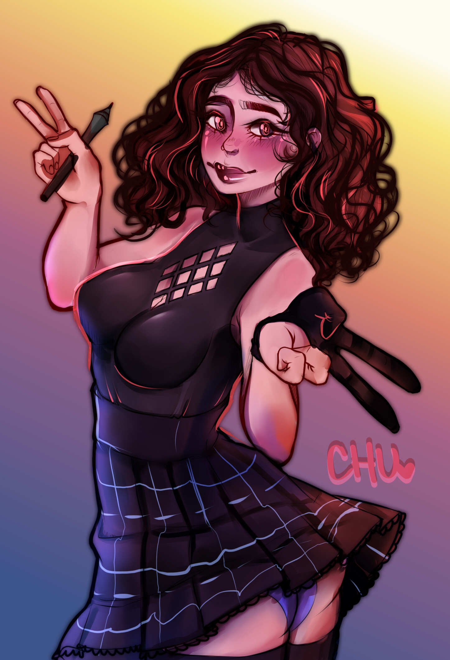 ArtStation - Chu [Self Portrait]