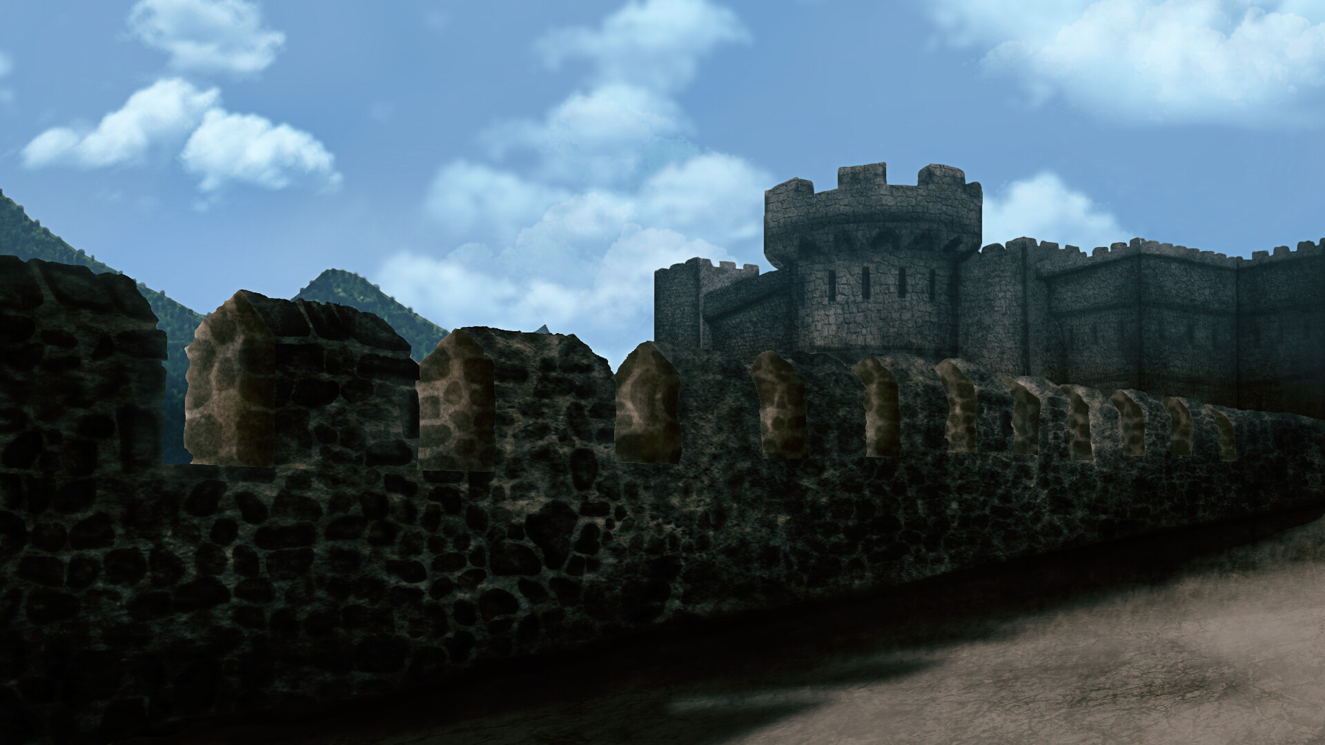 how to draw realistic backgrounds