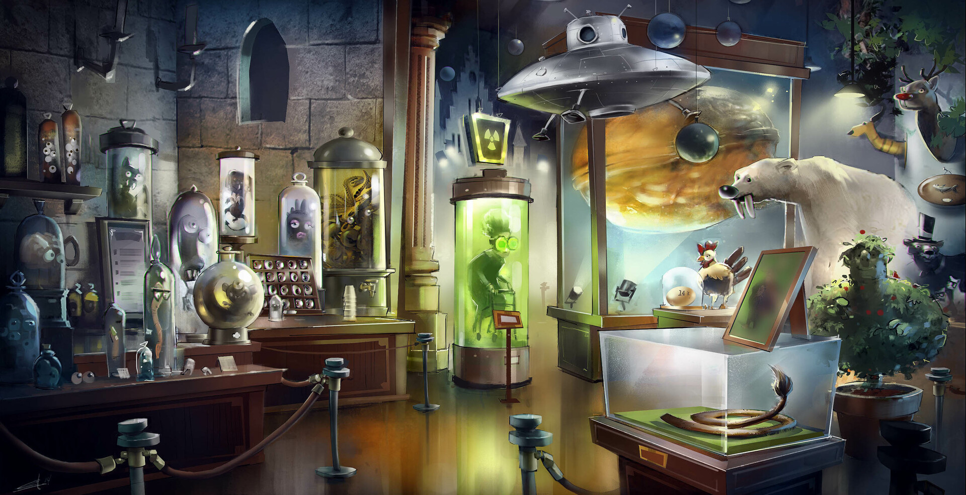 ArtStation - The weird museum