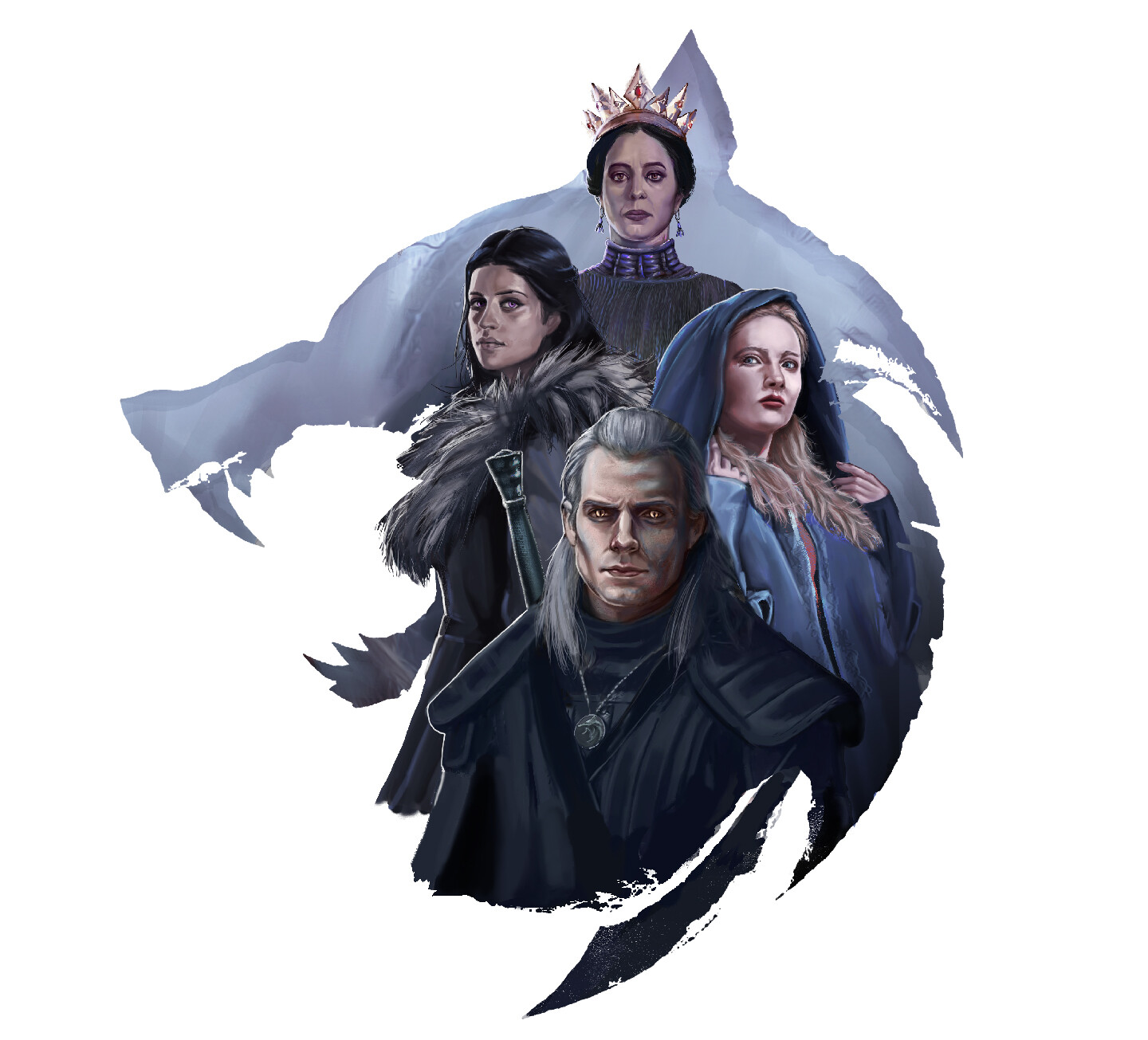 ArtStation - Fanart The Witcher :) ( from Netflix)