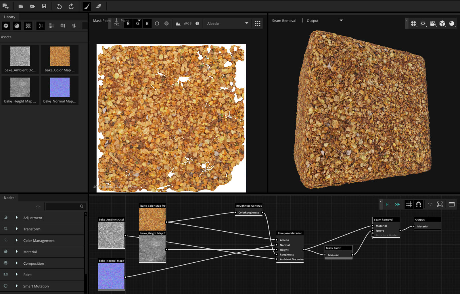 Grzegorz Baran - Fallen Leaves - Photogrammetry based Environment Texture
