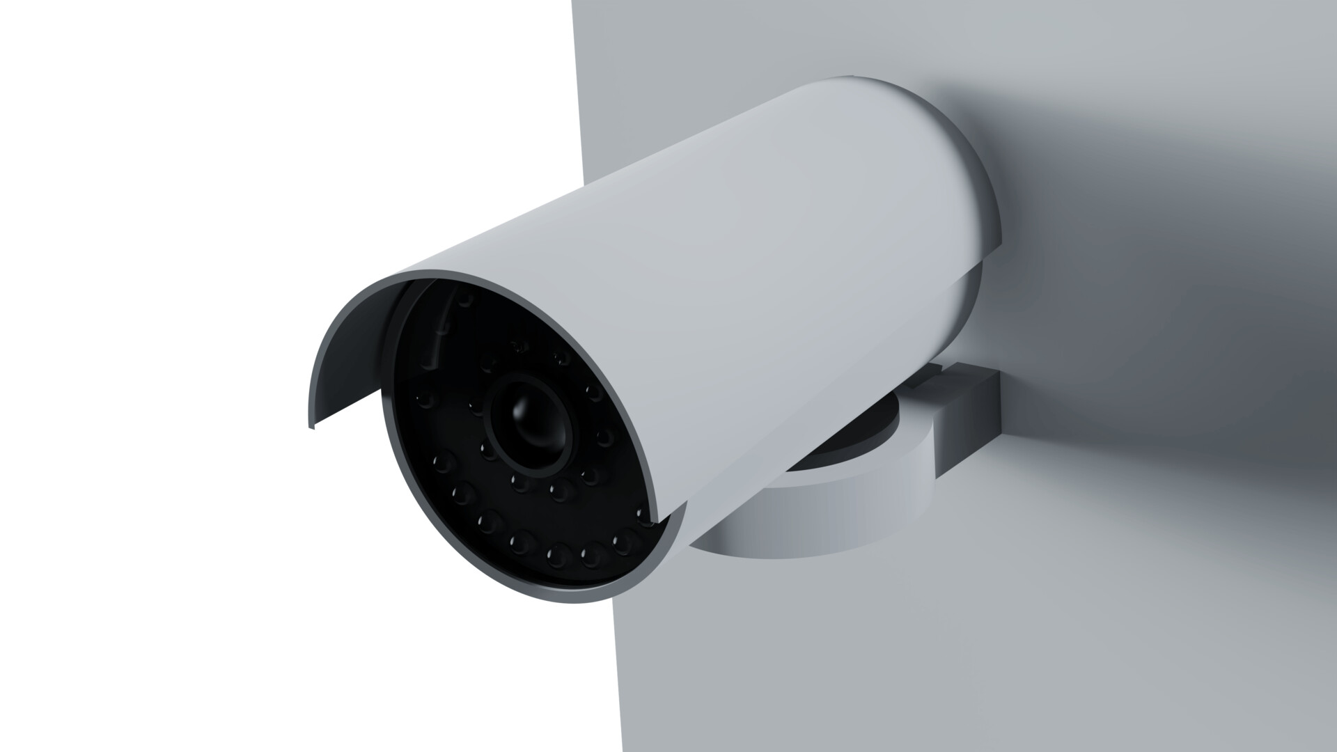 ArtStation - Semi-Realistic Surveillance camera 3D Model