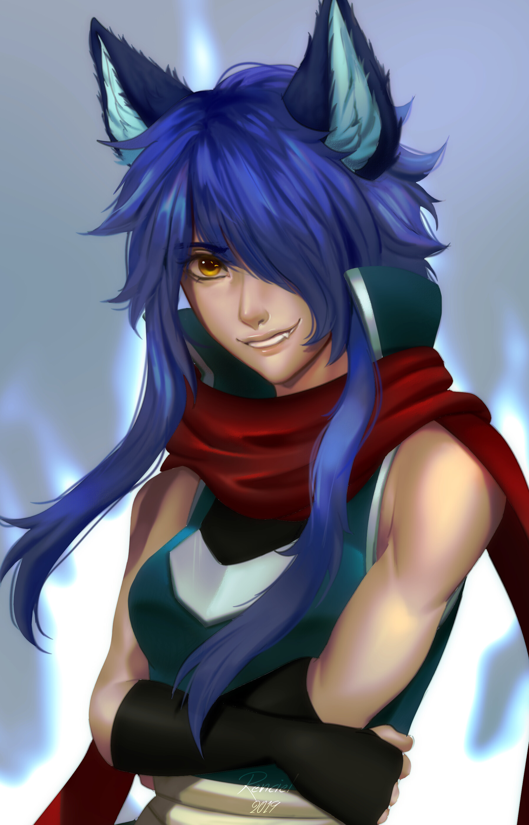 ArtStation - Ren Waist Up Redraw