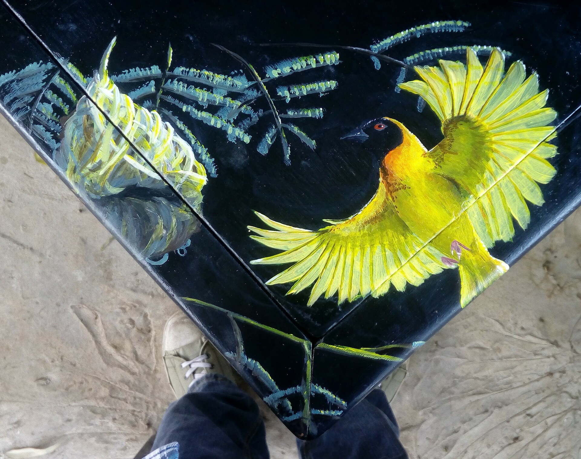 Christopher Hammond - Birds of Malawi - Art Installation for La Caverna ...