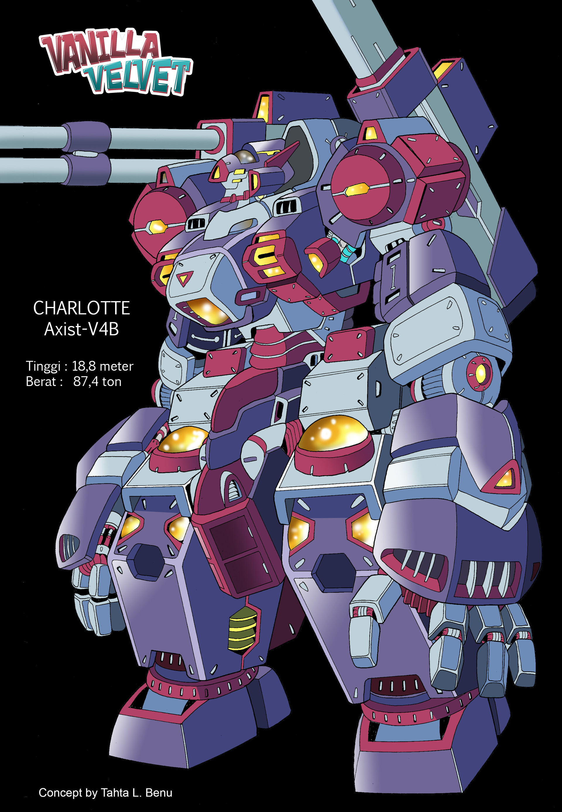 Vasaana Studio - AXIST-V4A / V4B (CUSTARD /CHARLOTTE) - Vanilla Velvet ...