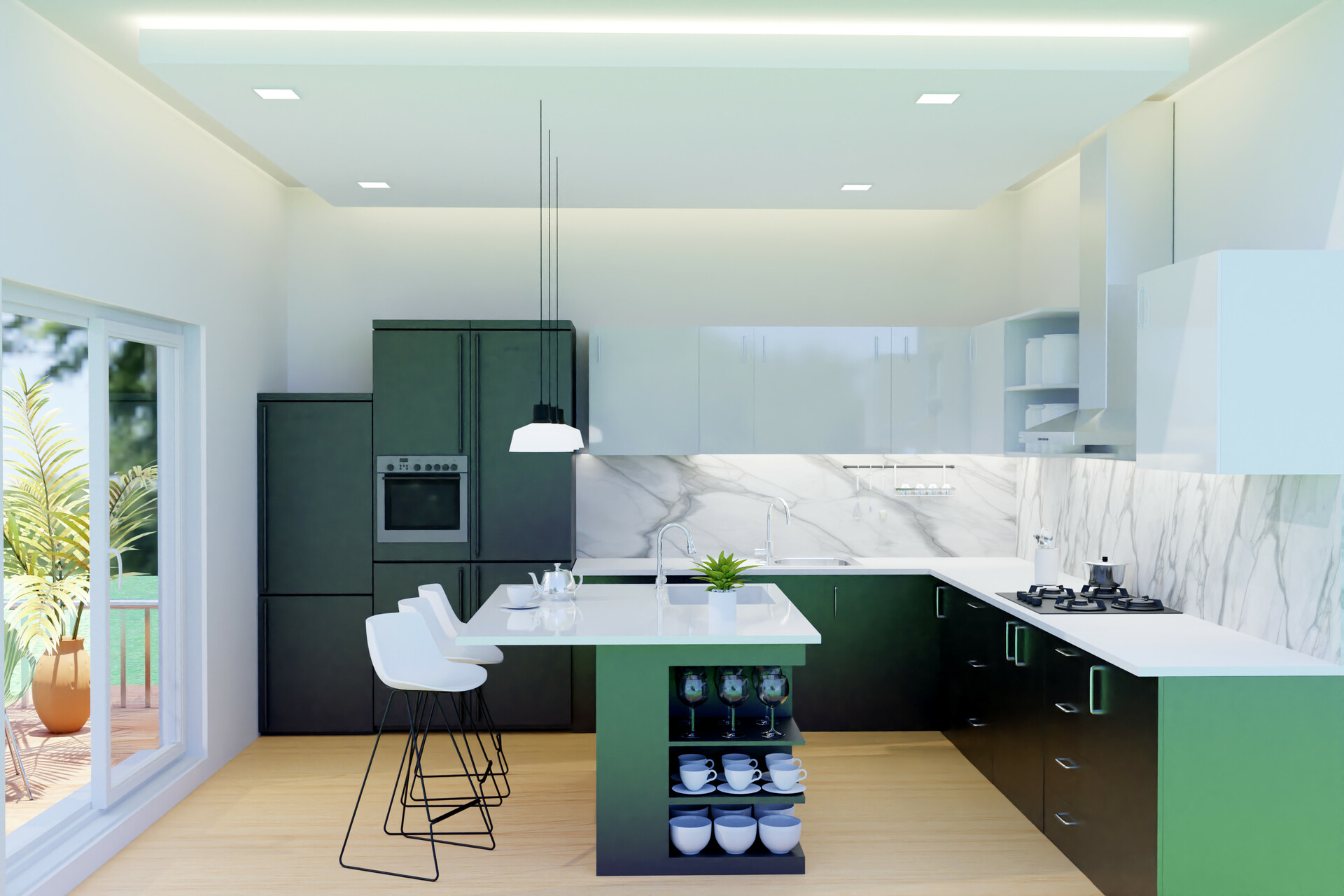ArtStation - Modular kitchen
