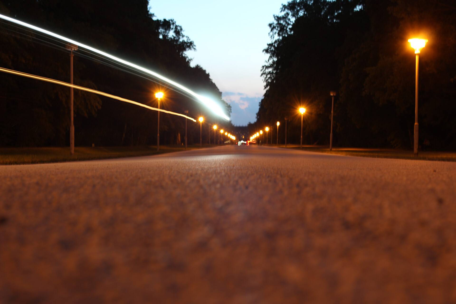 ArtStation - Bycicle Light Lines