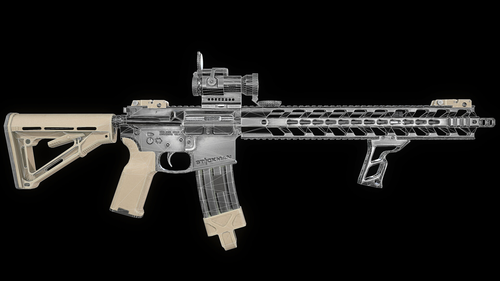 Oleksii Havrysh - AR15 Stickman Weapon