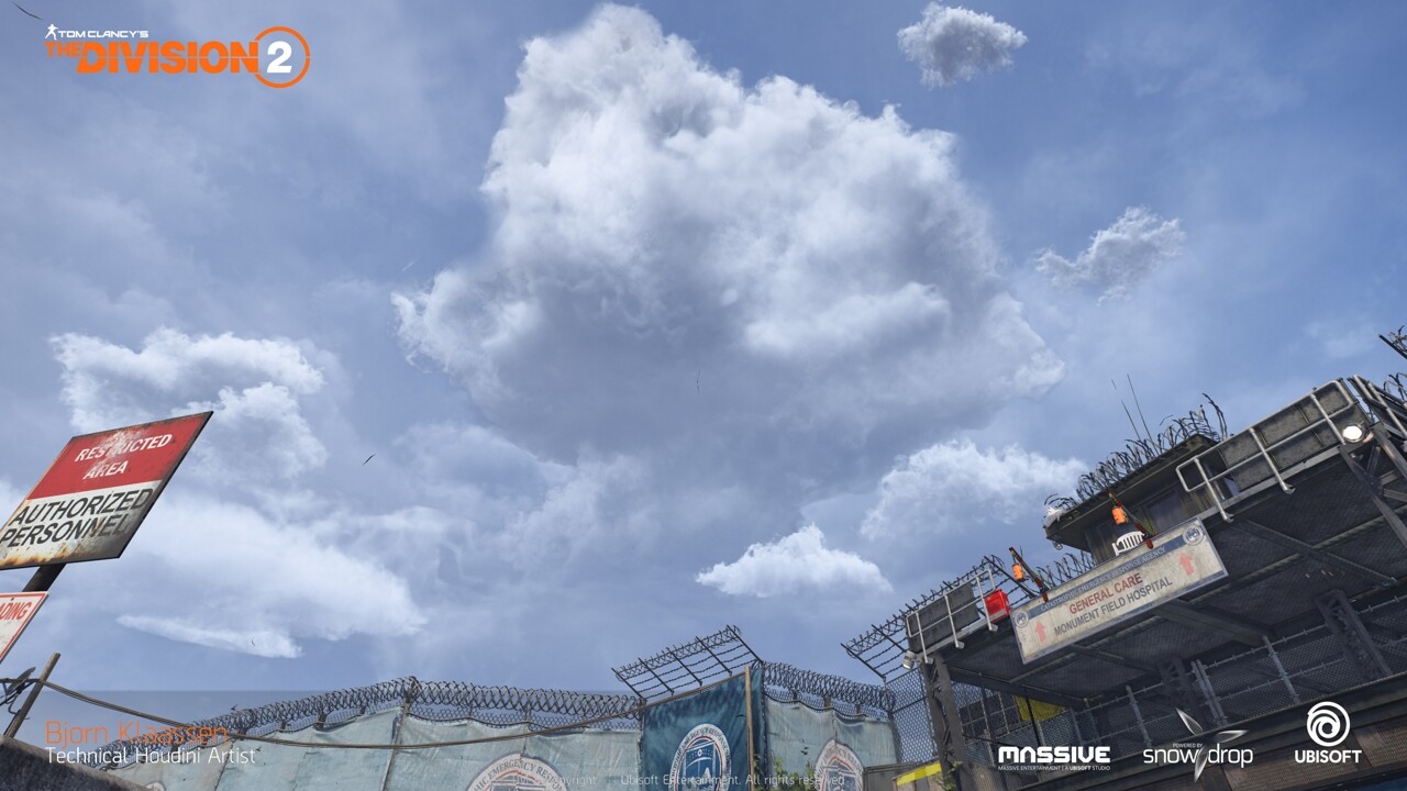 ArtStation - The Division 2 - cloudscapes