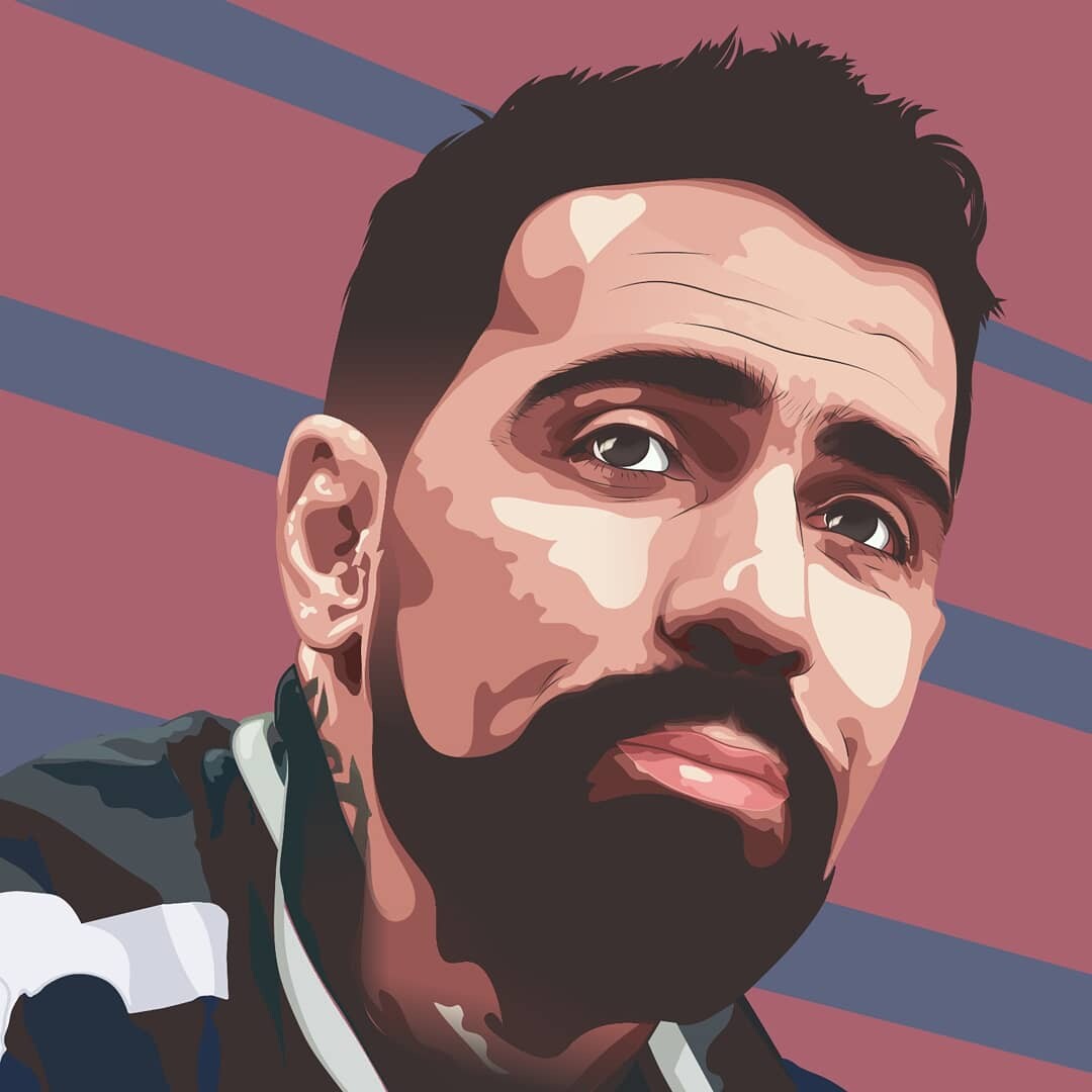 ArtStation - Vector Portrait "King Bushido"