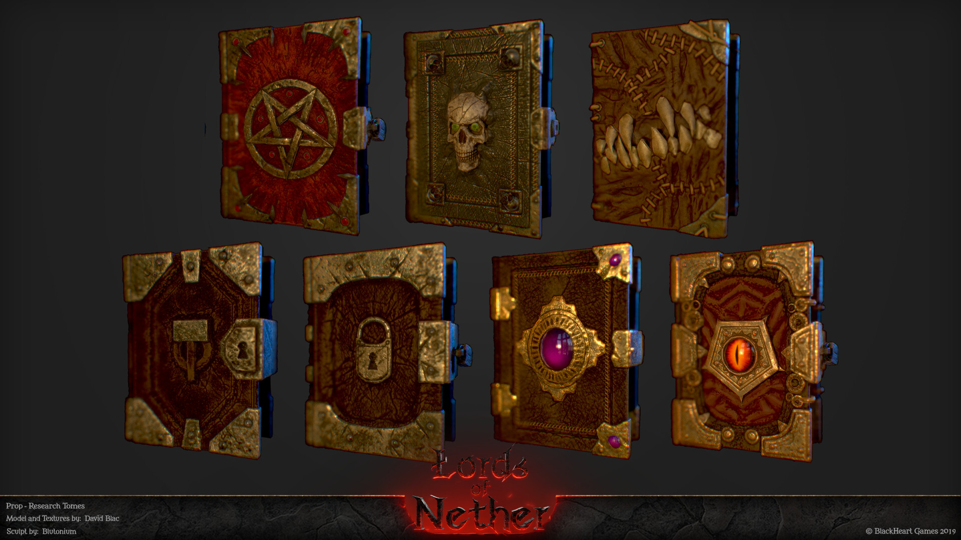David Blac - Lords of Nether - 3D Models (Old)