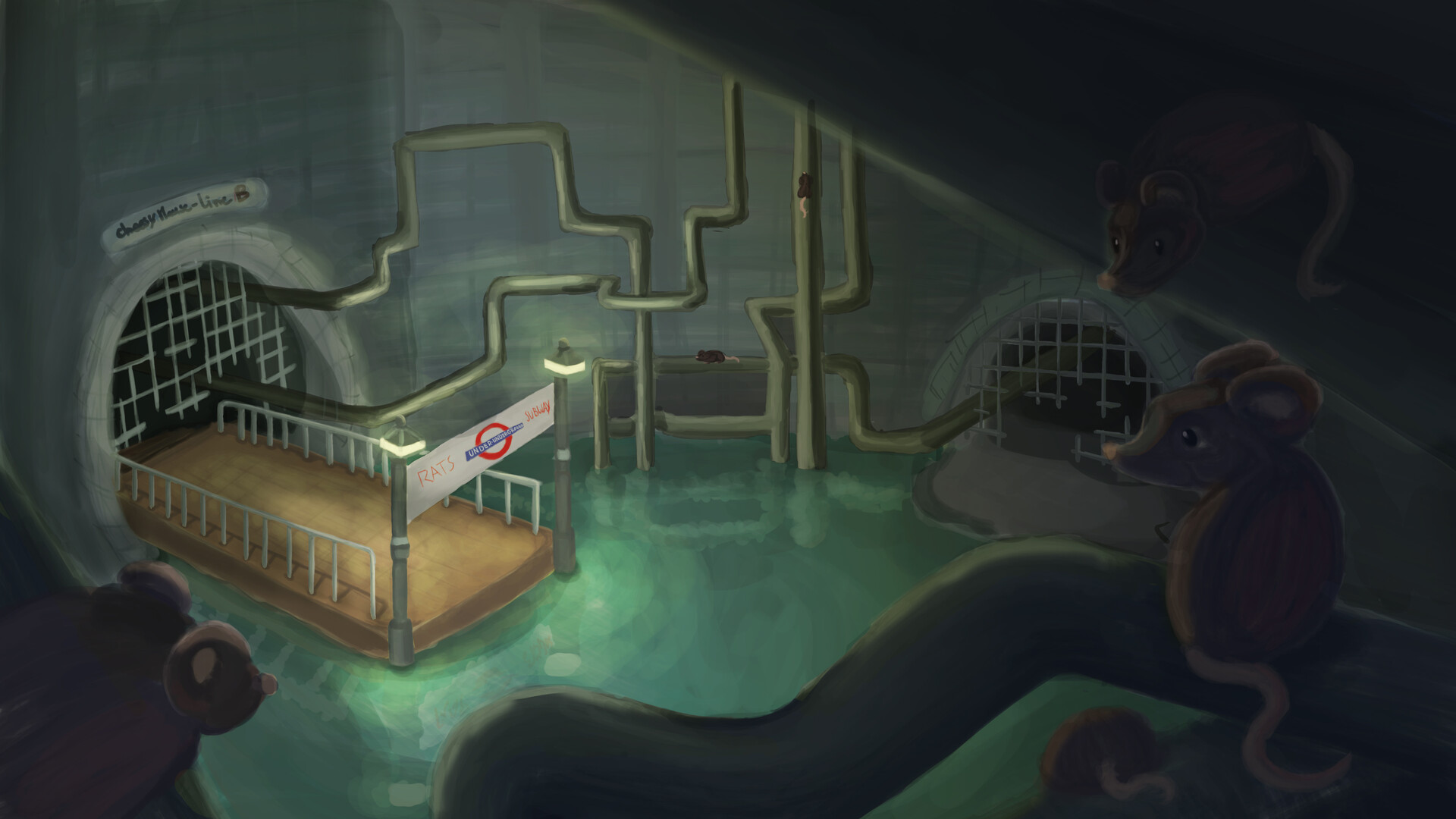 ArtStation - Mouses_Subway