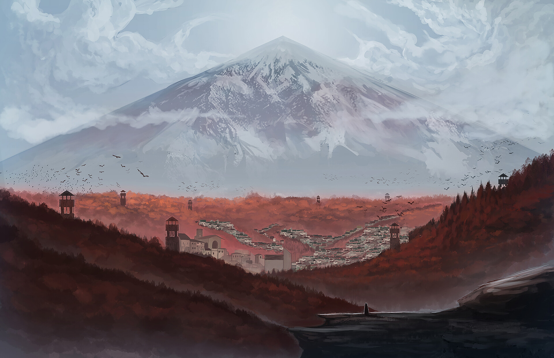 ArtStation - Red Mountain