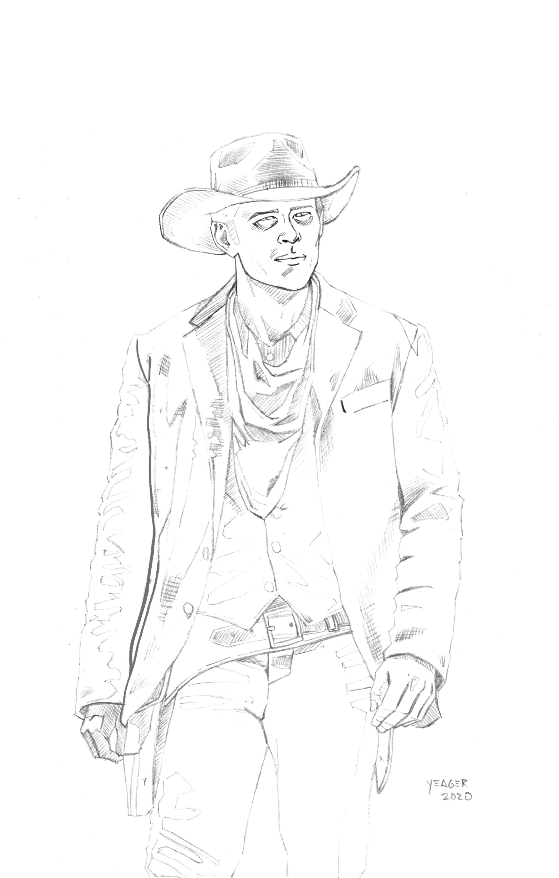 Drew Yeager - Westworld - Teddy Flood