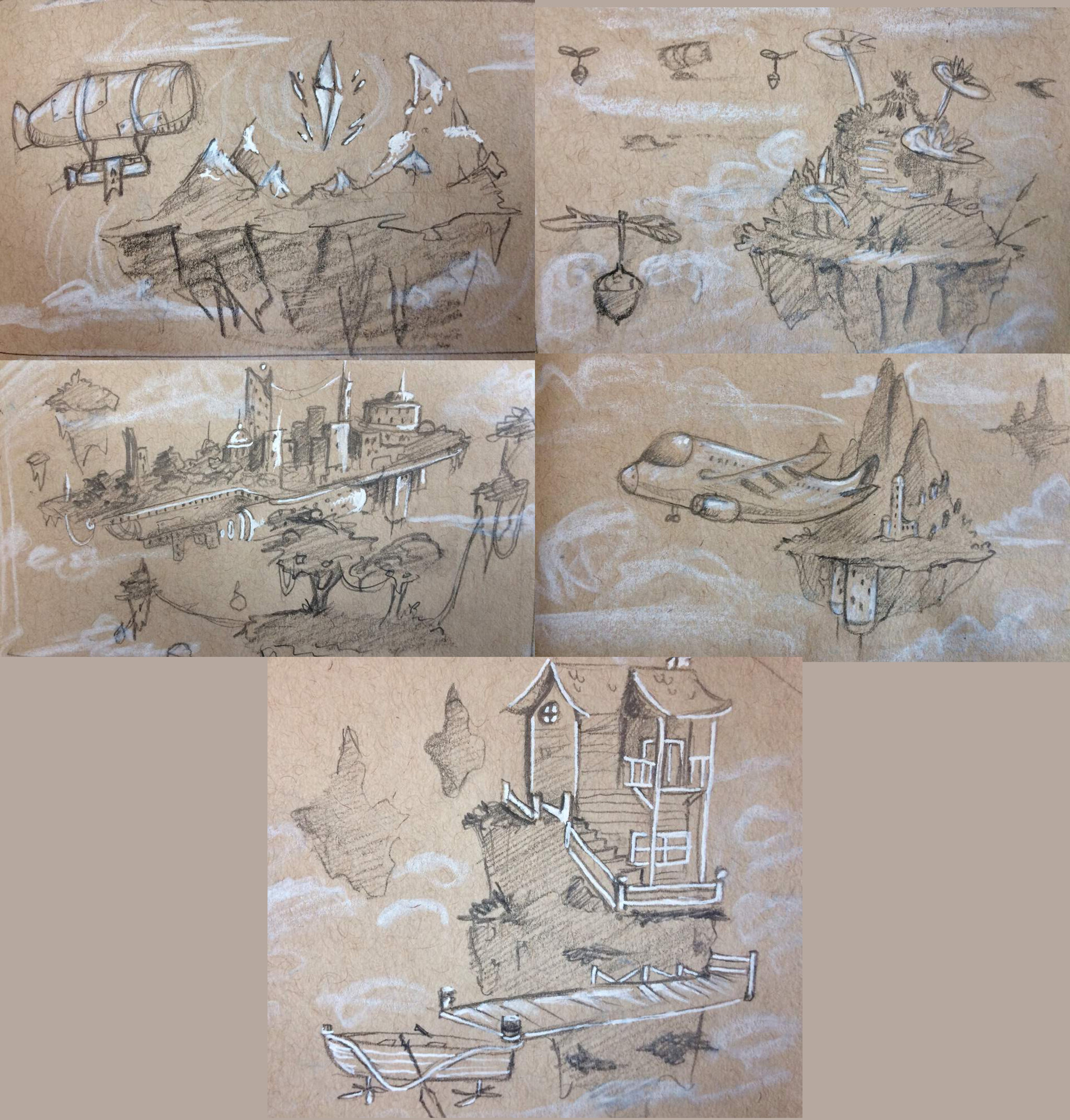 ArtStation - Floating Islands