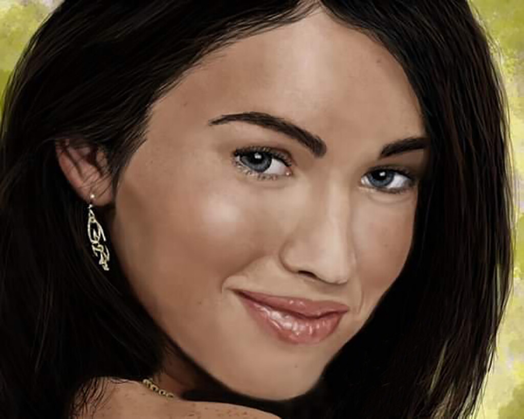 ArtStation - Digital Painting - Megan Fox