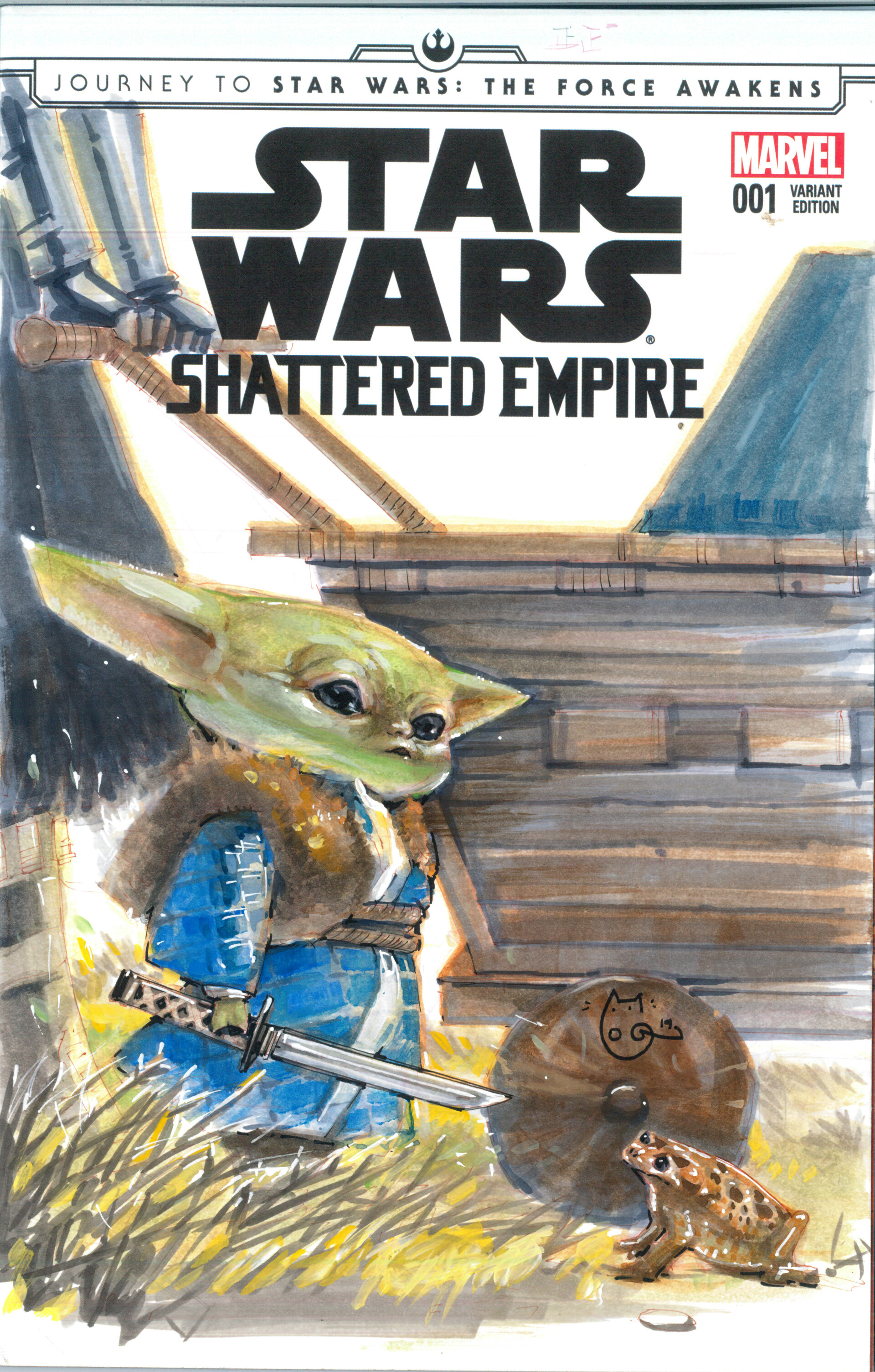 ArtStation - Baby Yoda Baby Cart Assassin