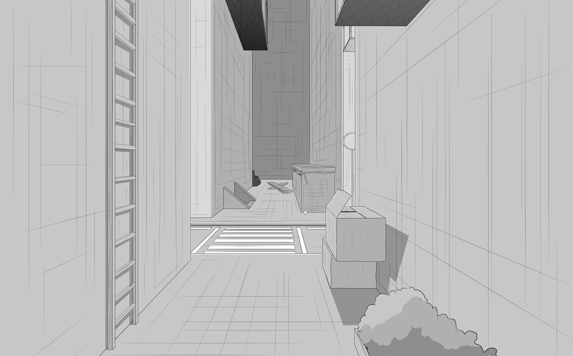 ArtStation - PERSPECTIVE STUDY