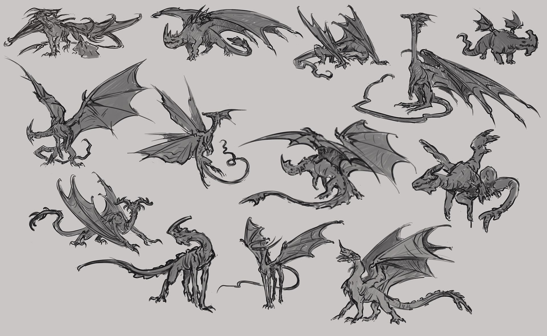 Moniek Schilder - Concept Artist - A Whole Lot of Dragons