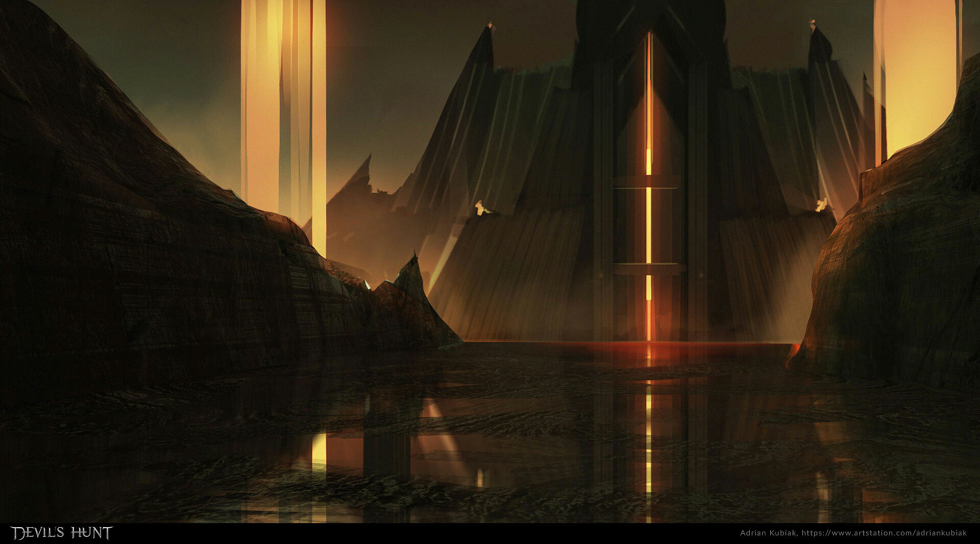 Adrian Kubiak - Hell prison gate - Devil's Hunt