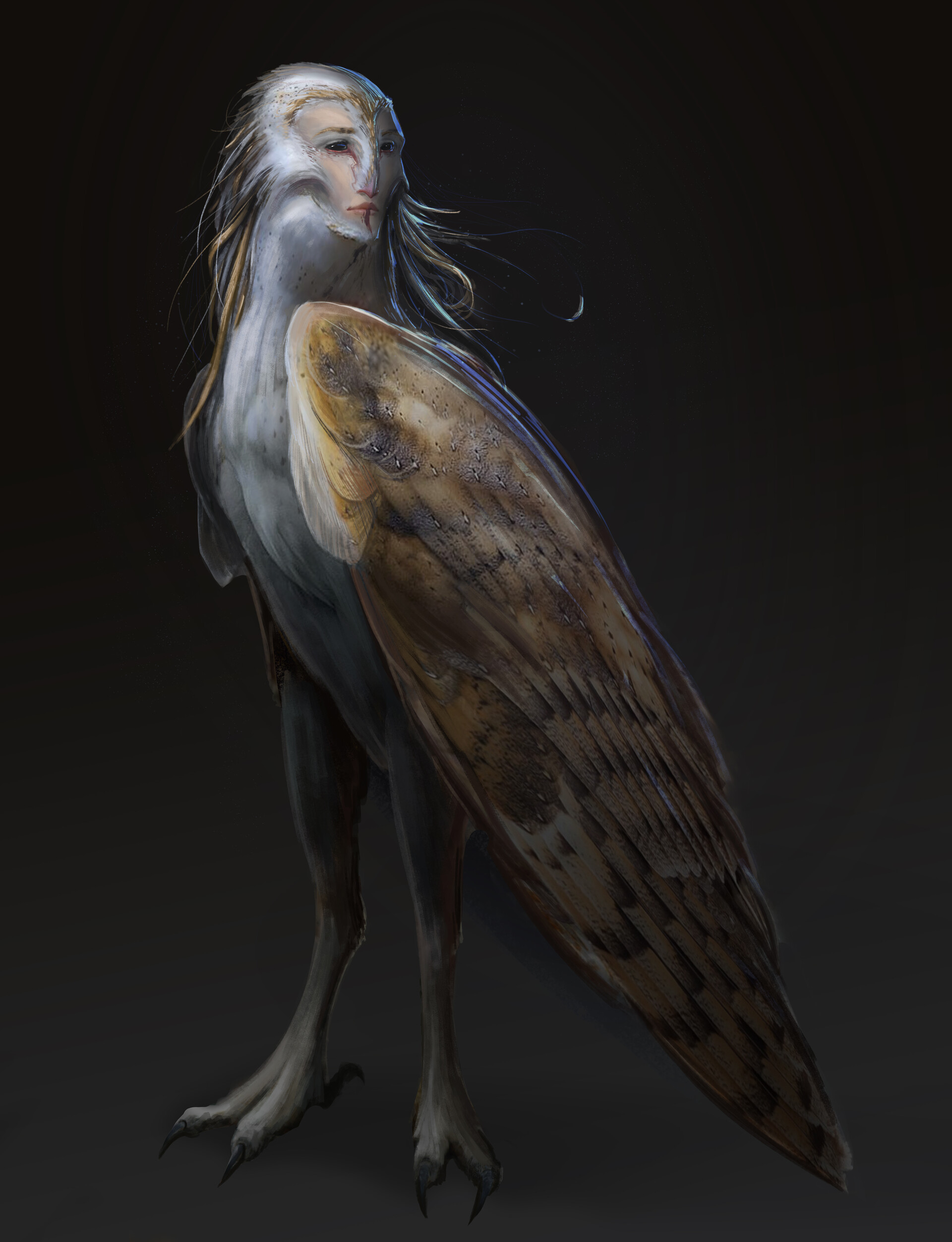 ArtStation - Owl woman