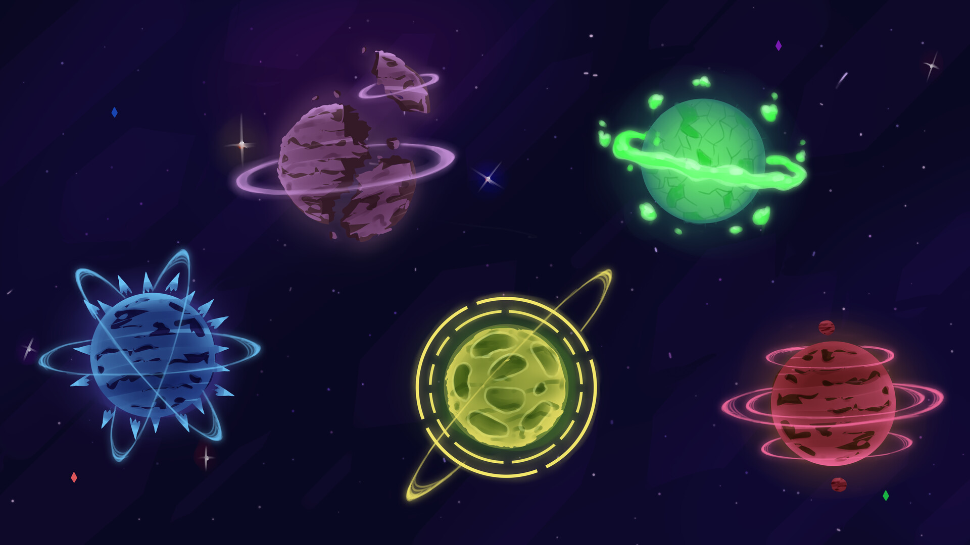 ArtStation - Planets (Concept Art)