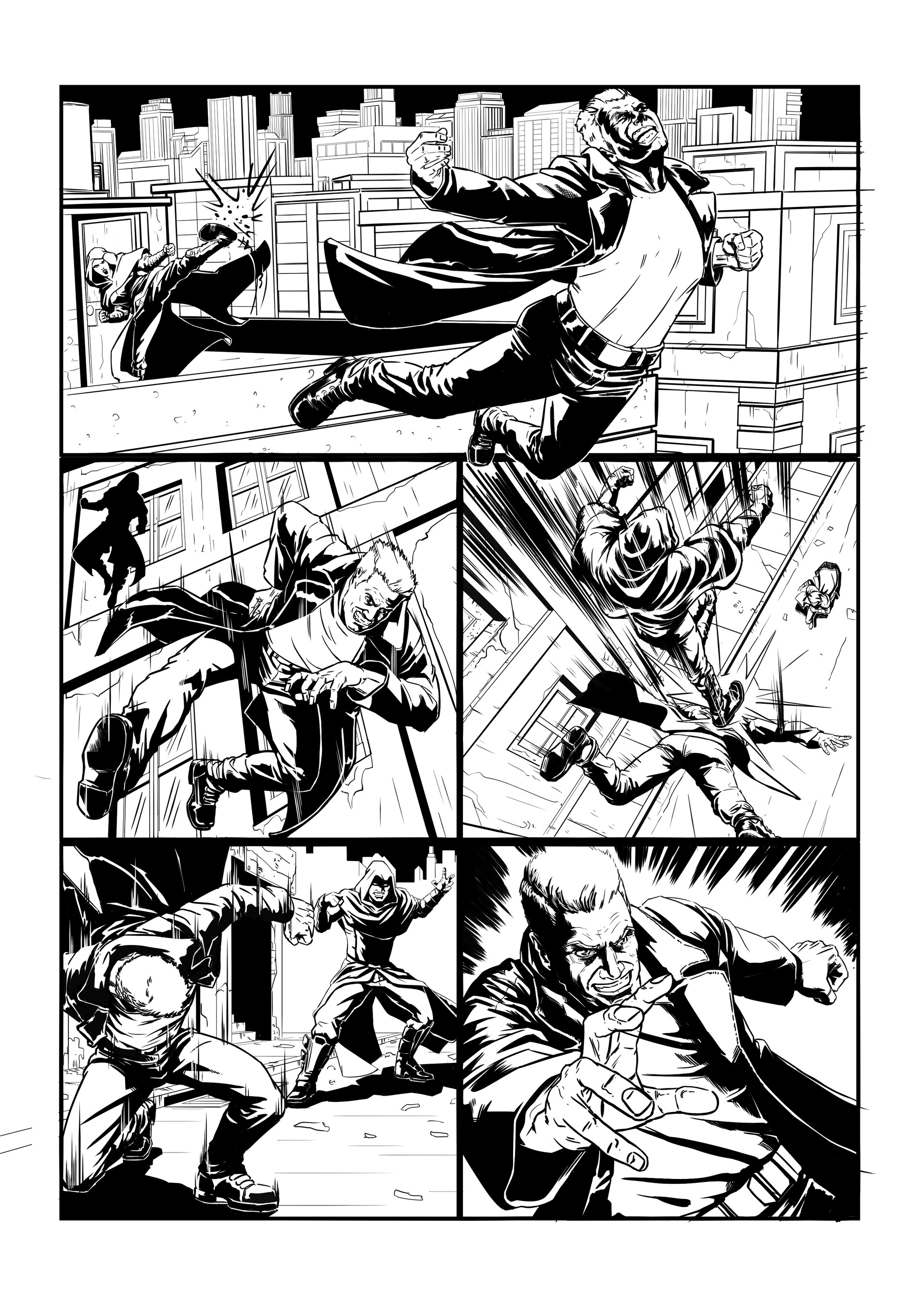 ArtStation - Comics paginas