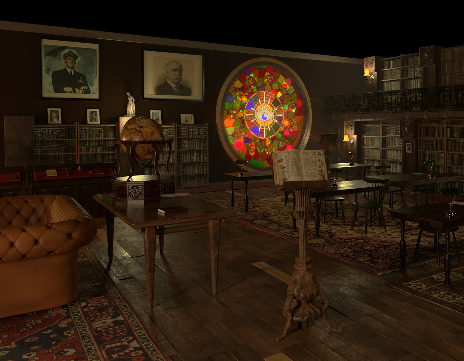 Mike Wood - Miskatonic University Library Genealogical Reading Room