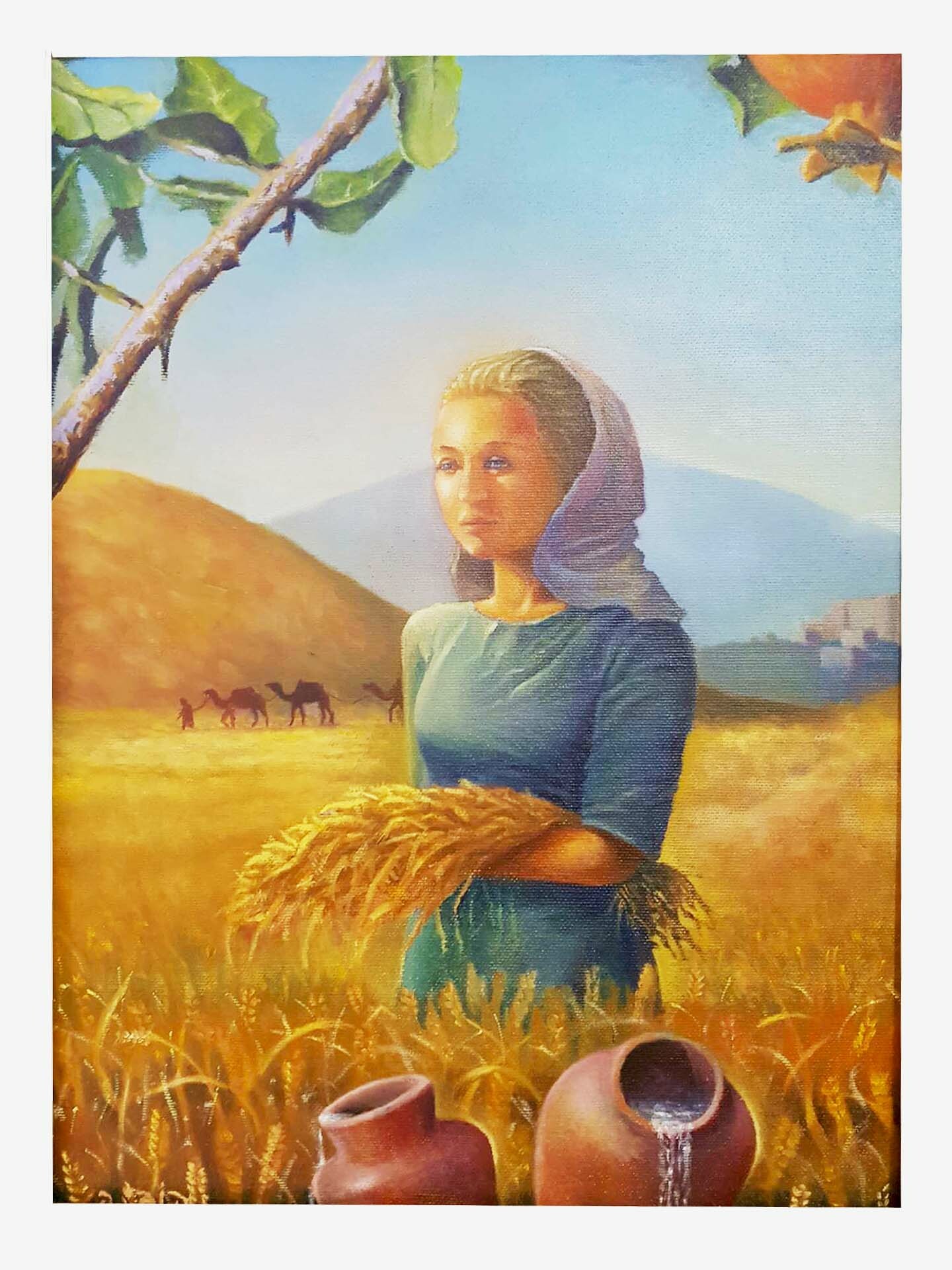 ArtStation - Ruth | oil on canvas