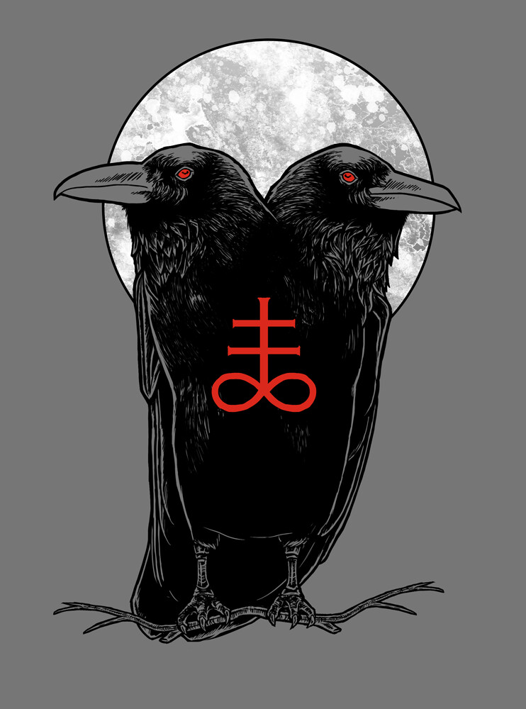 ArtStation - Raven Shirt Design