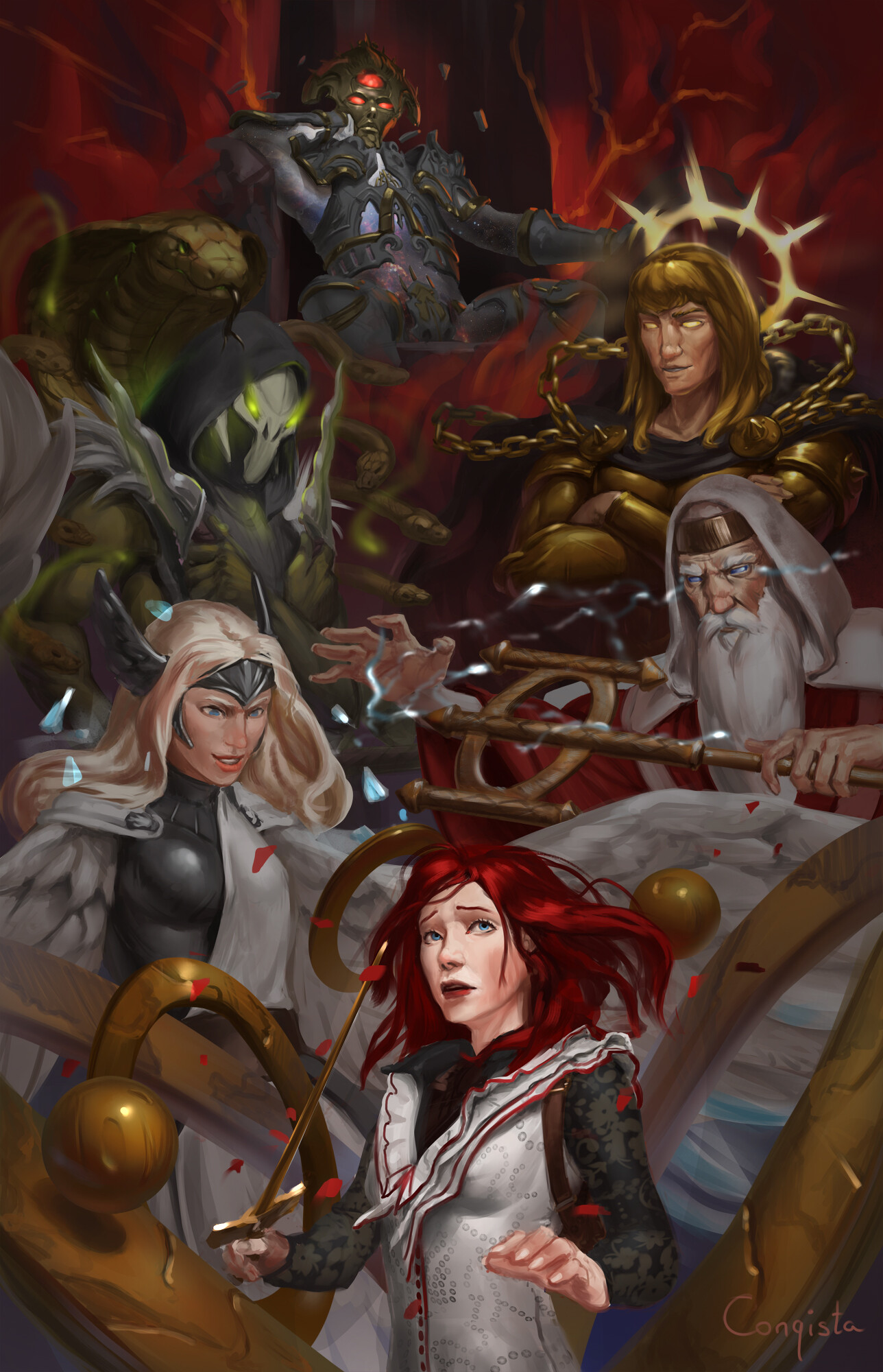 ArtStation - Path of Exile: Conquerors of The Atlas fan art