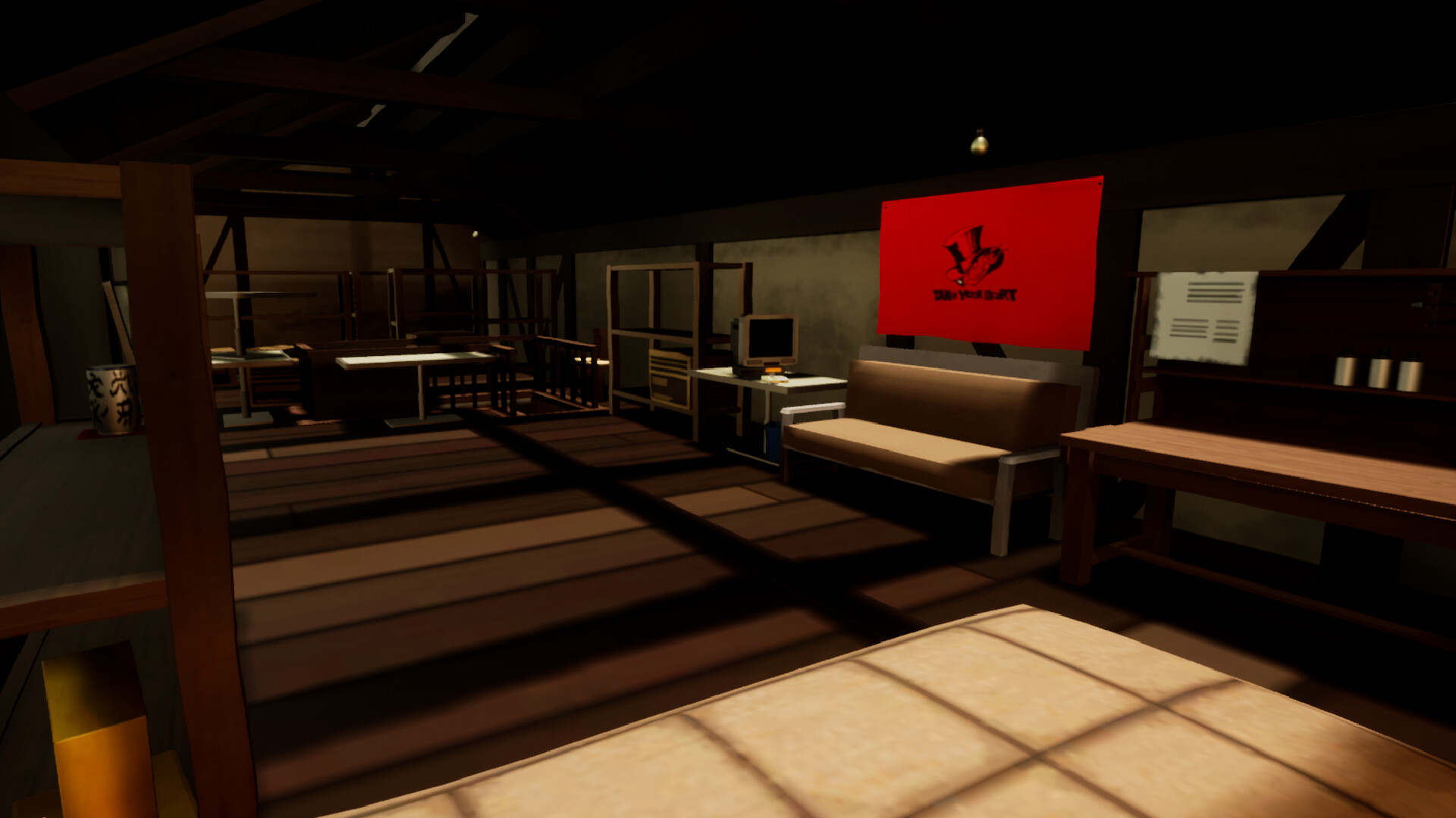 Robert Dutton - Persona 5's Leblanc Attic Recreation