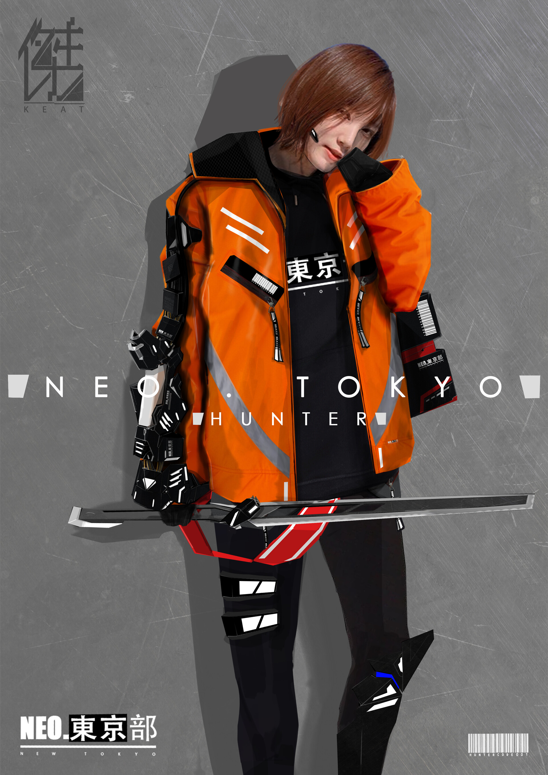 ArtStation - NEO-TOKYO HUNTER : CODE 001