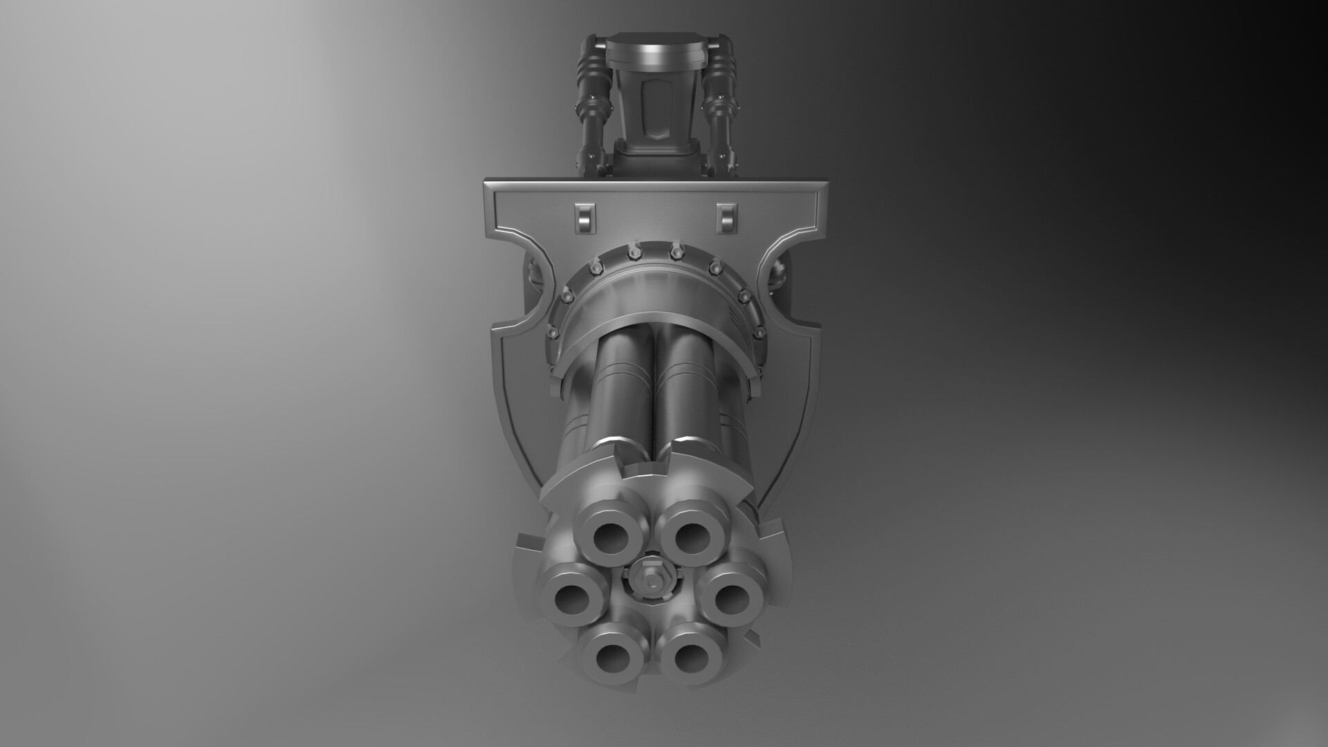 ArtStation - Imperial Knight Gatling Gun