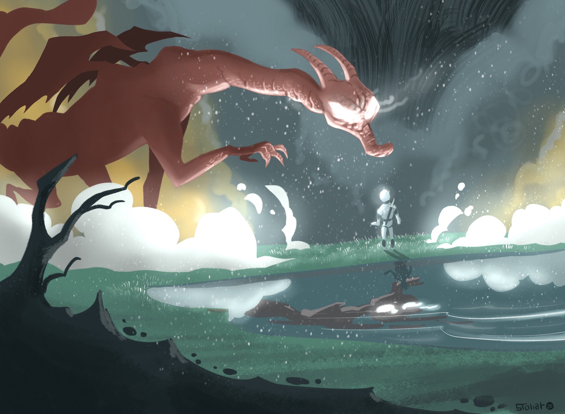 ArtStation - Not so alone anymore