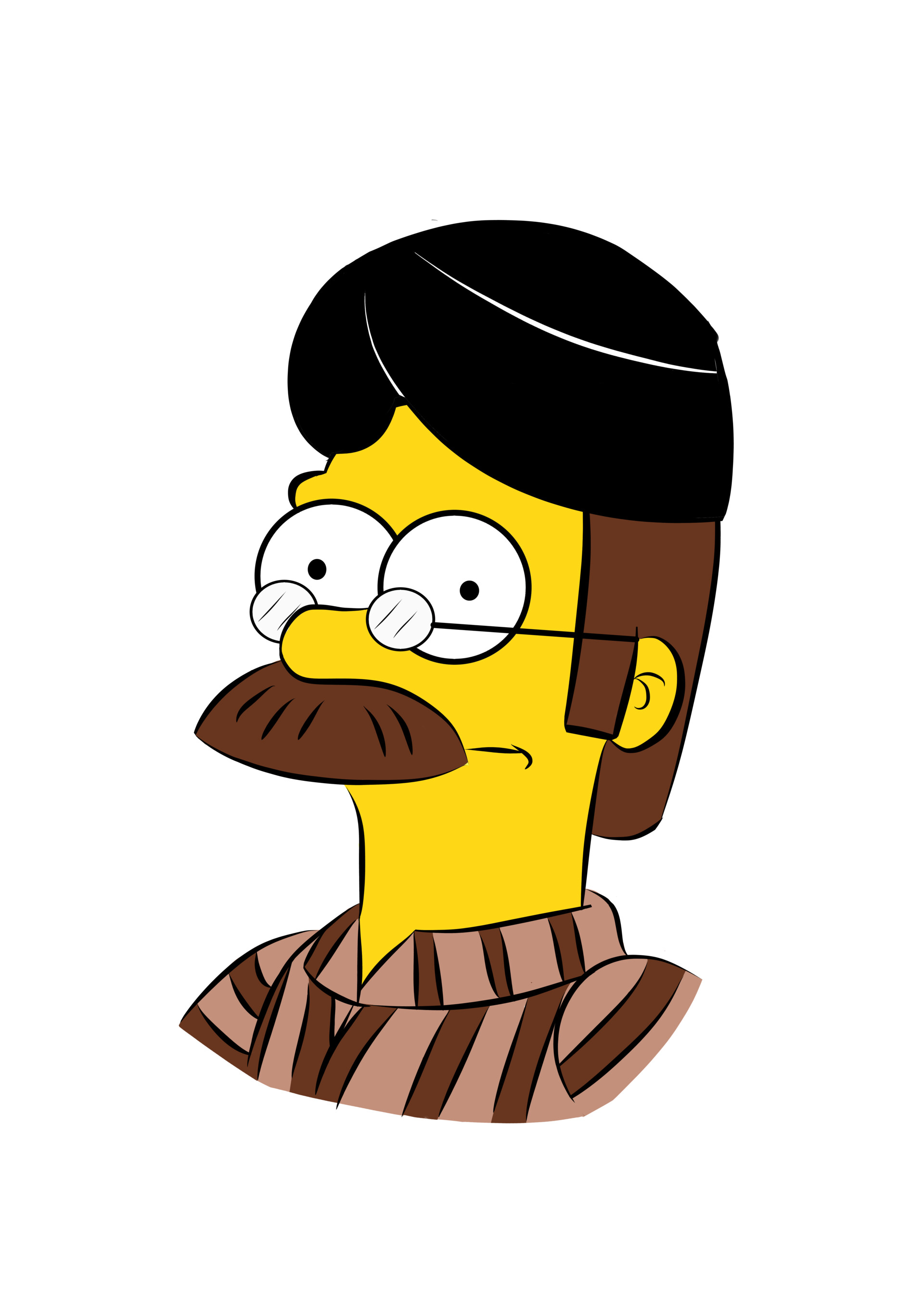 ArtStation - Mbah Homer - The Simpsons Style