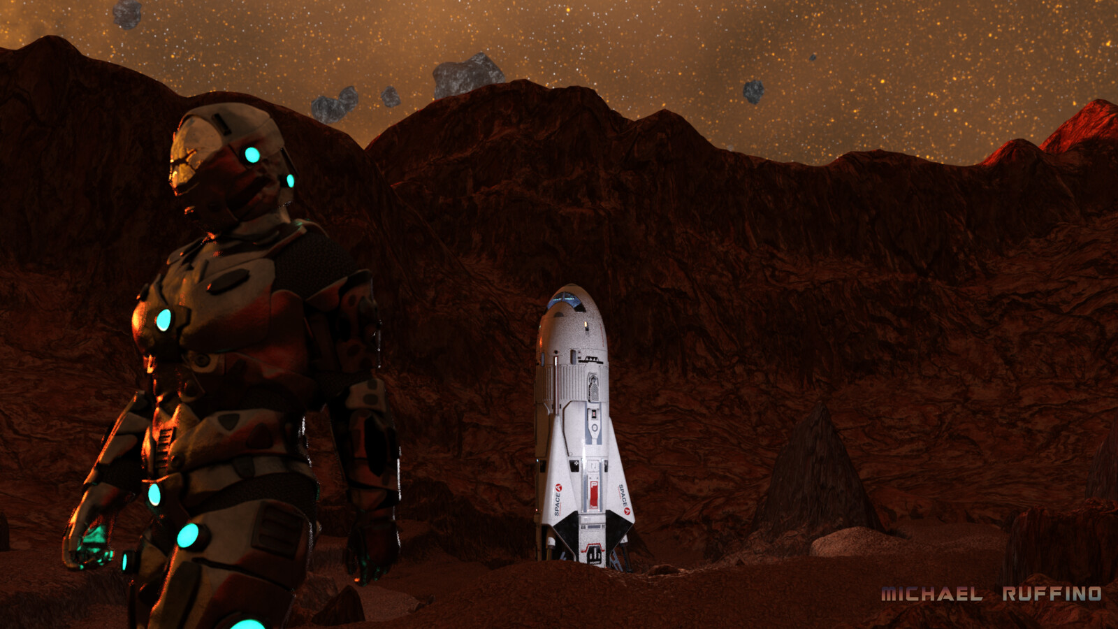 Michael Ruffino - scifi and space exploration