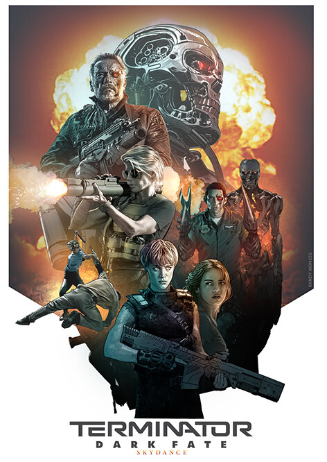 ArtStation - Terminator Salvation Film Poster Concepts