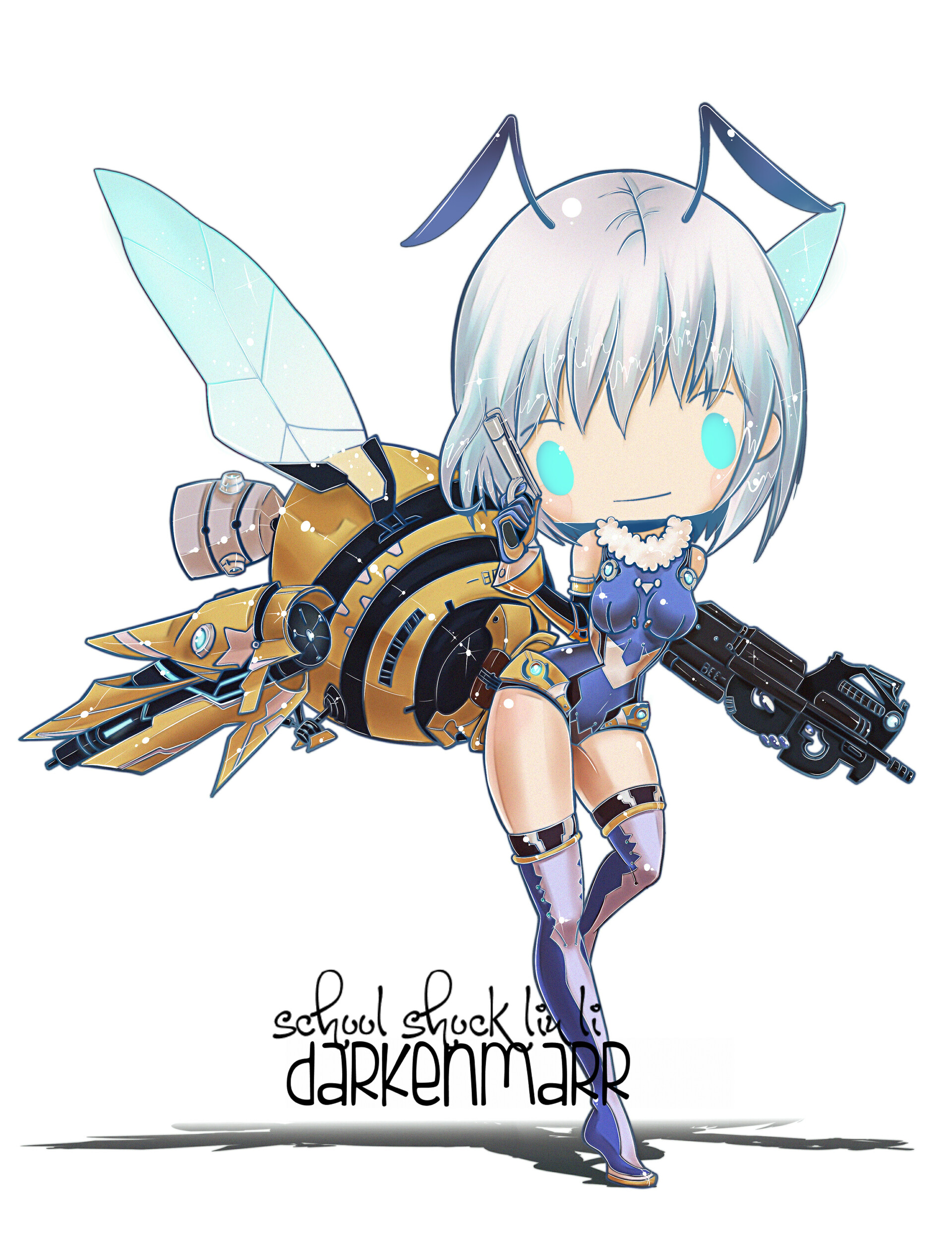 ArtStation - Lui Li from School Shock