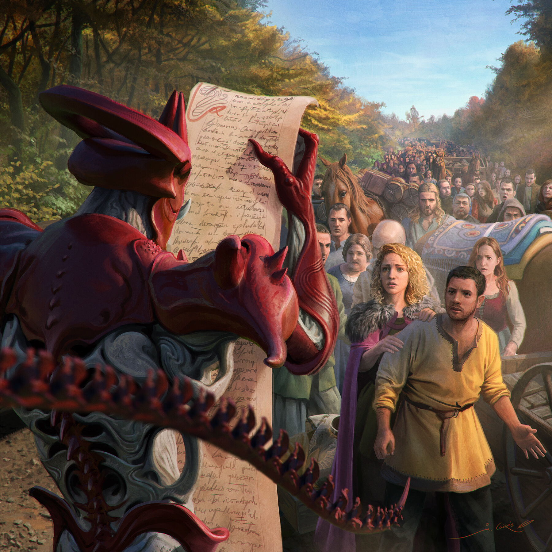 Court of Crows by Jon Dunham : ImaginaryGatherings