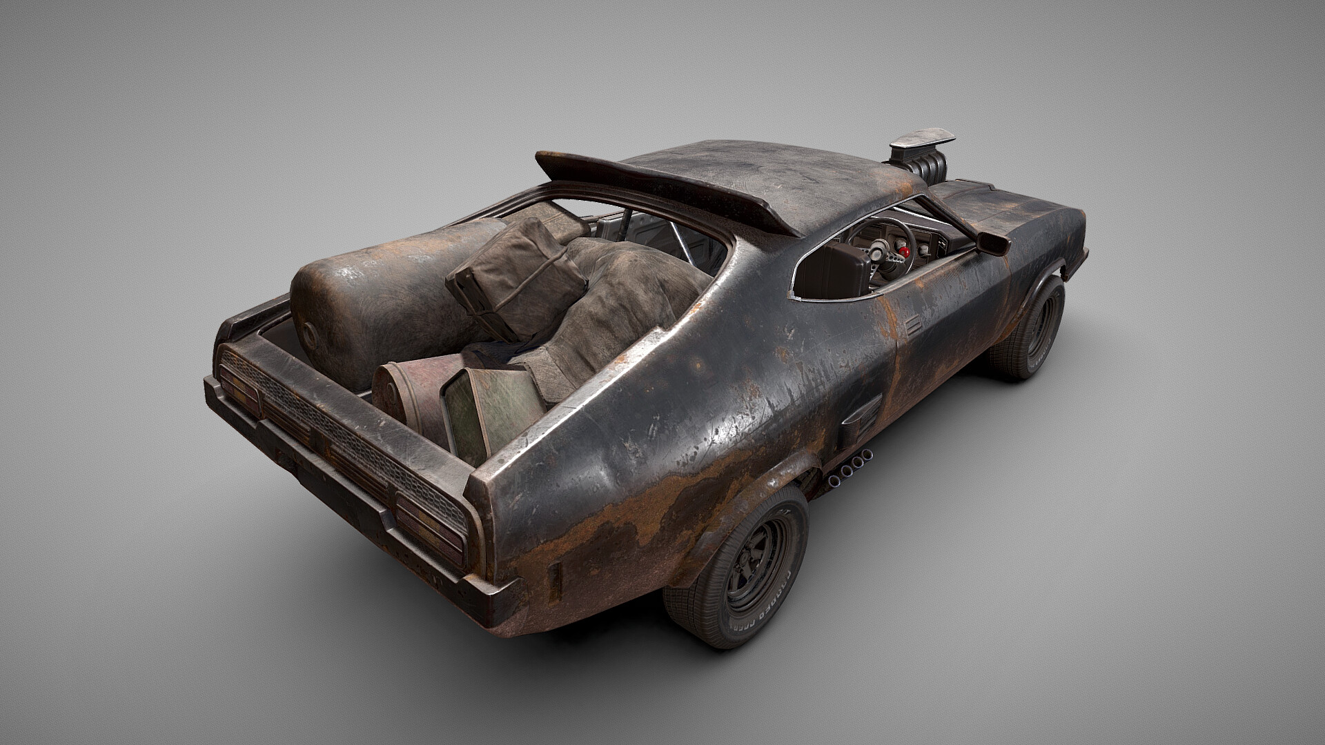 Dawid Marciniak - Ford Falcon XB GT Interceptor inspired by Mad Max ...