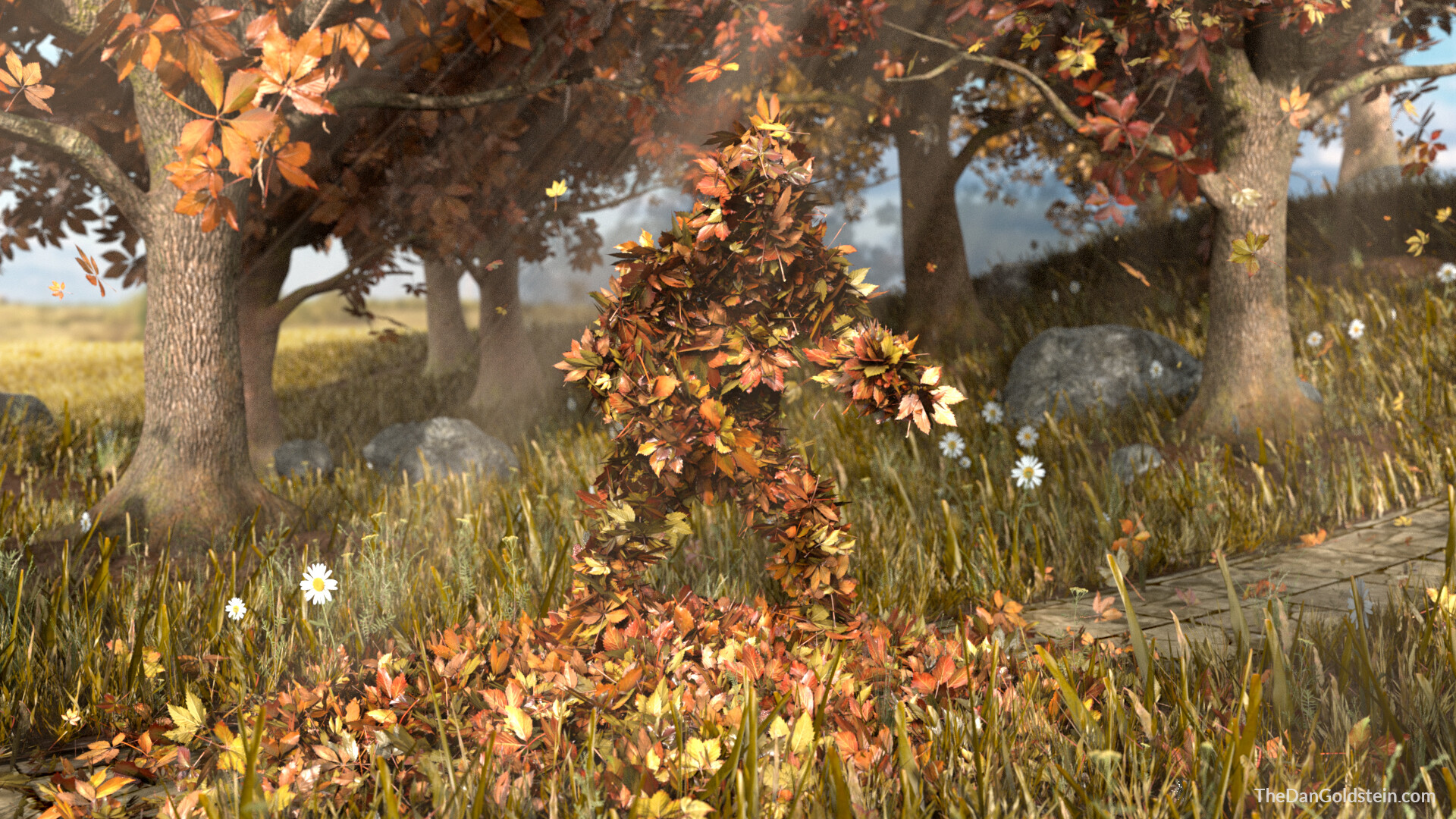 ArtStation - Fall Leaves