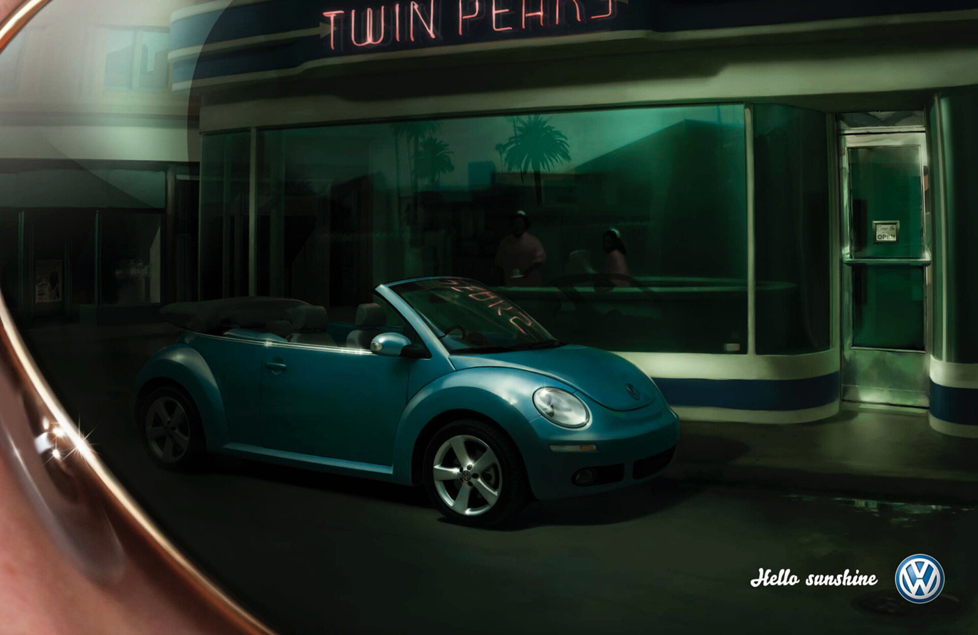 ArtStation - NEW BEETLE / VOLKSWAGEN / illustration