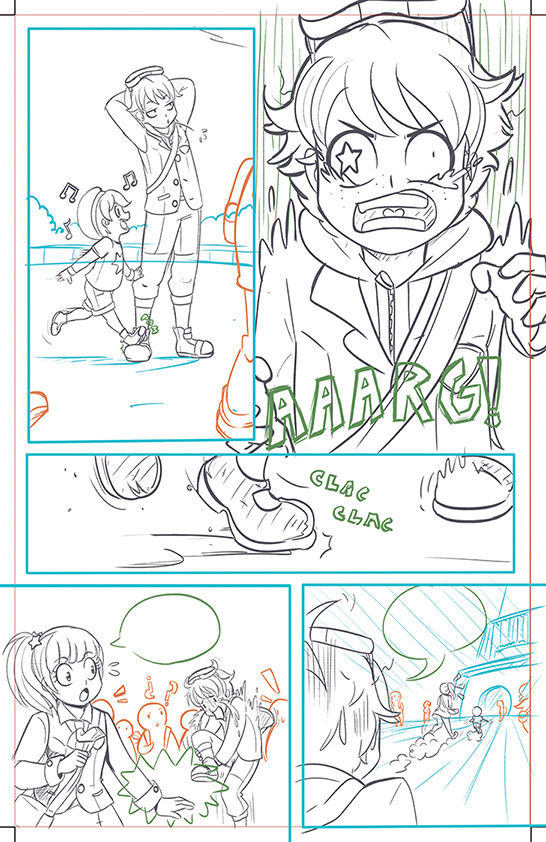 Edith Soto - Academia Cometa Comic Covers