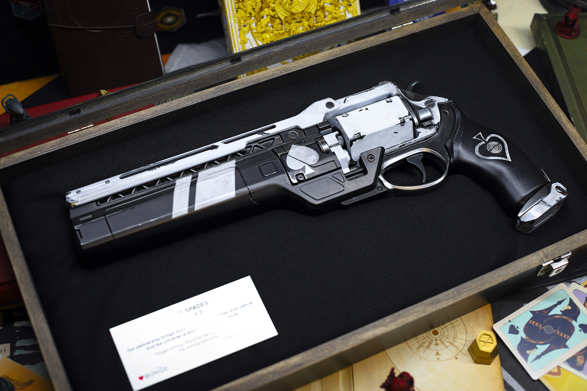 how to draw ace of spades gun