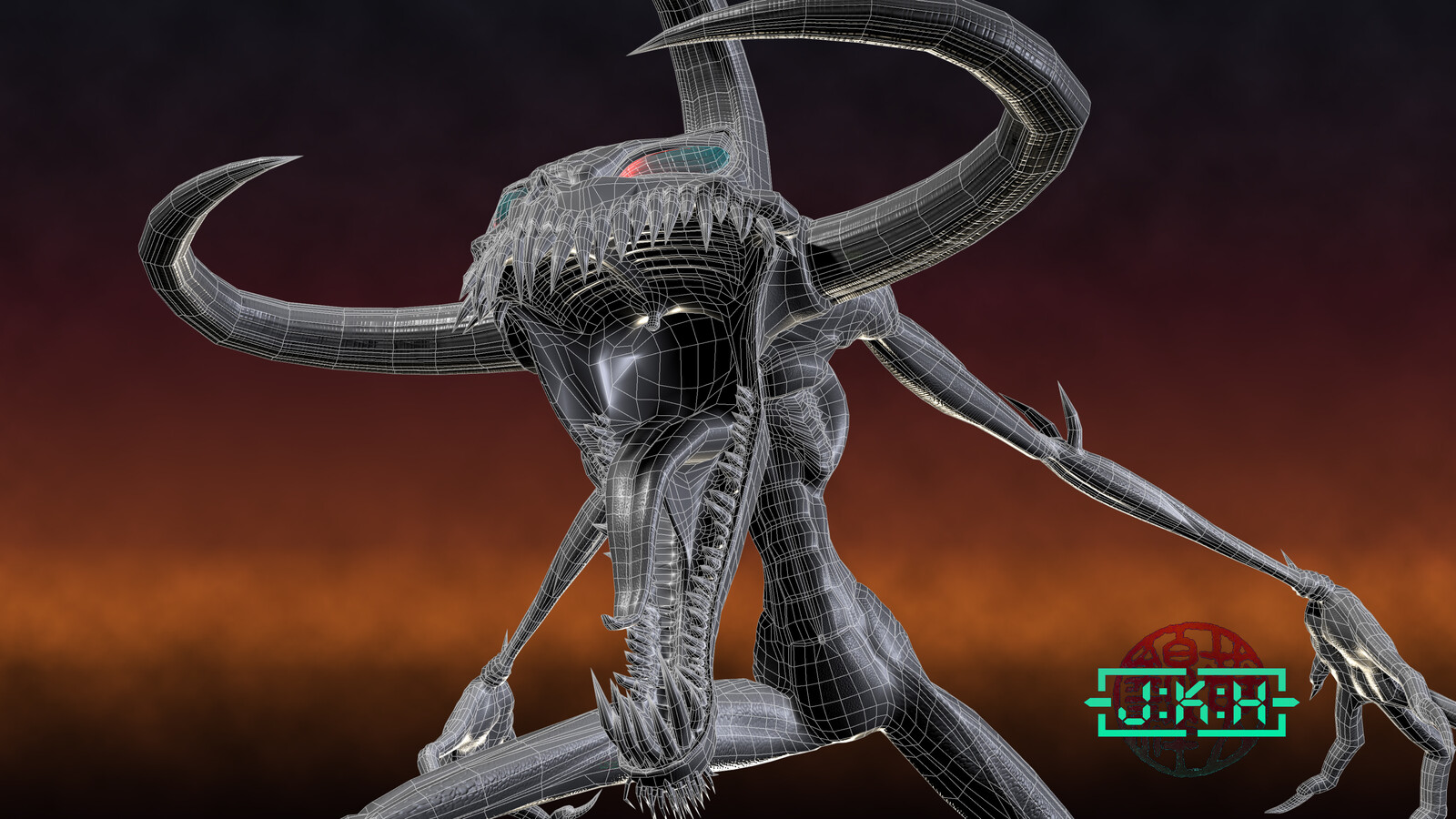 Jeremy Huang - Violator fan art 3D character model