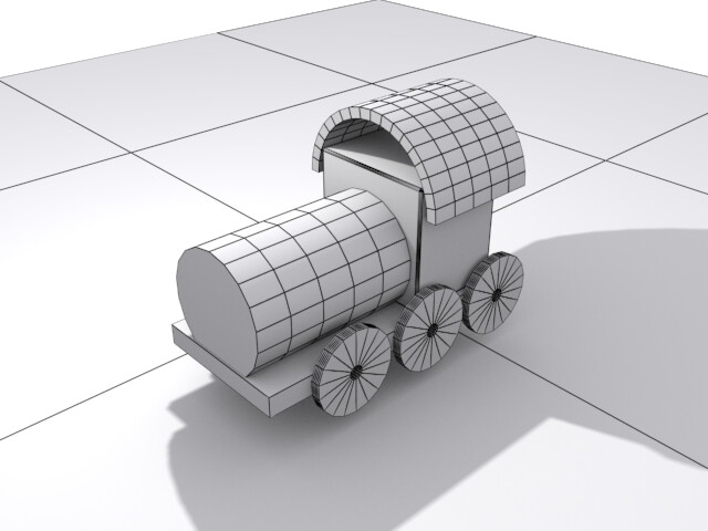 ArtStation - 3D Max Test Train