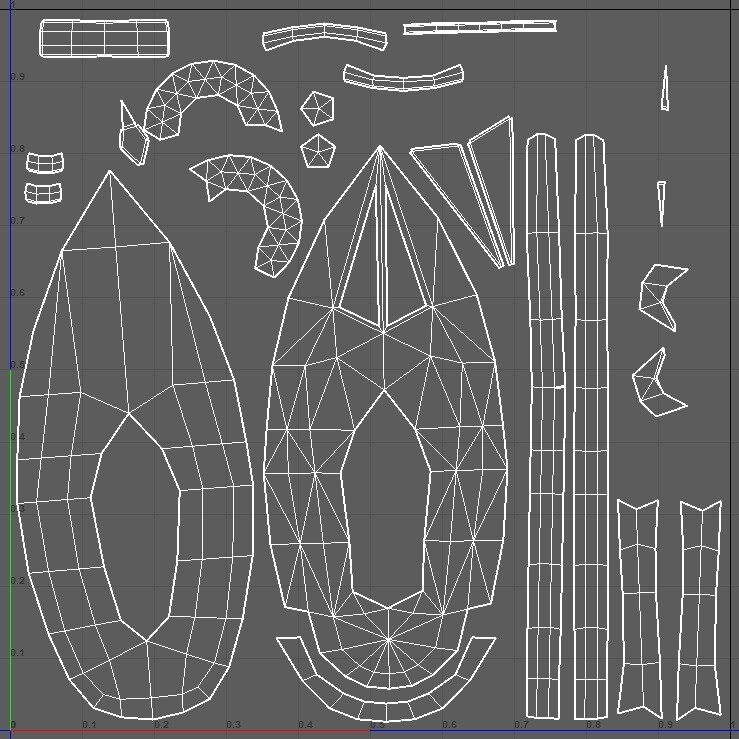 Jannis Geidatzis - Low Poly Space Ship