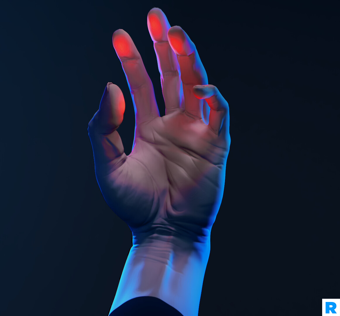 ArtStation - cold hand try to reach the warm